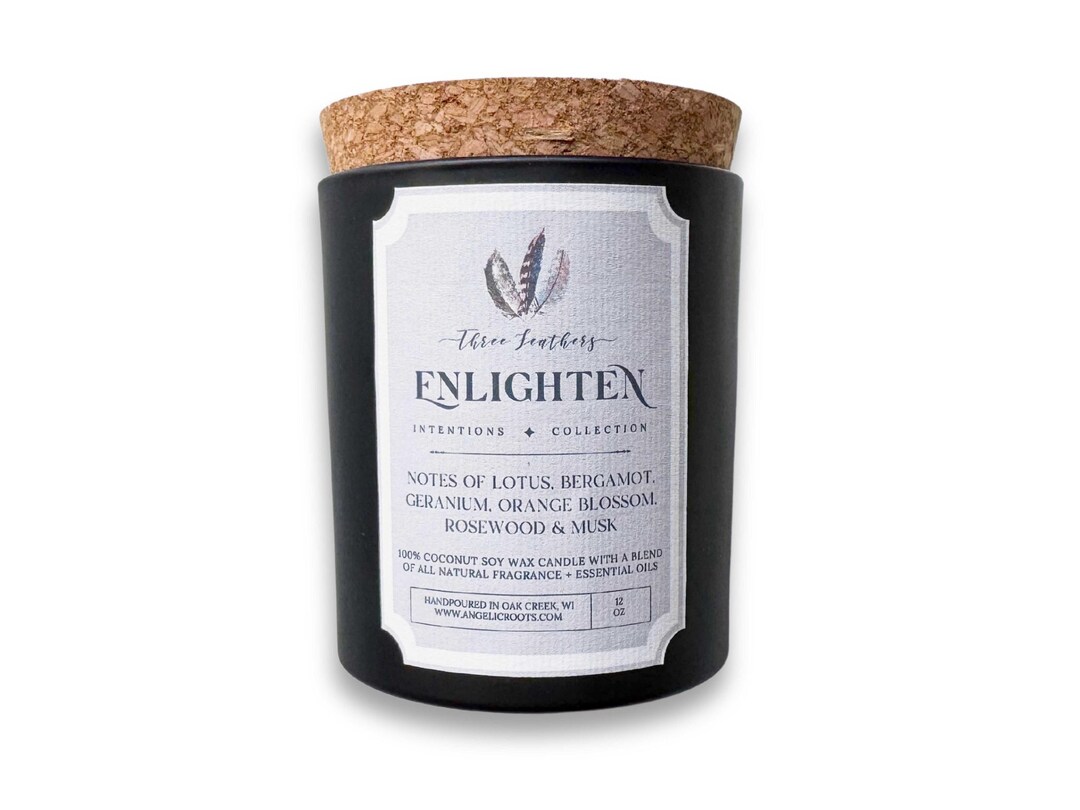 Enlighten || Intentions Candle Collection - Etsy