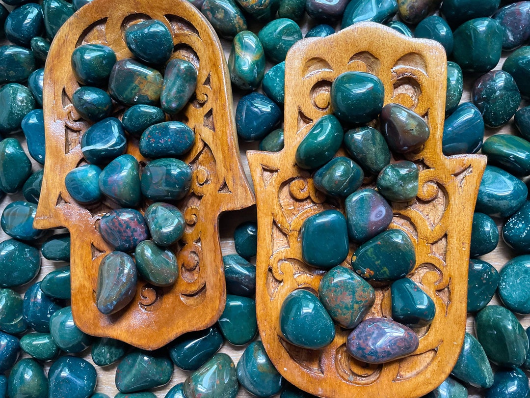 Bloodstone Tumble India - Etsy