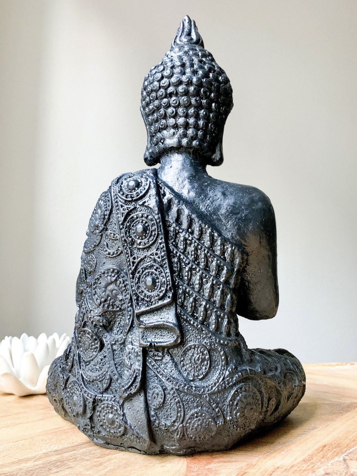 Shungite Buddha Statue | Etsy