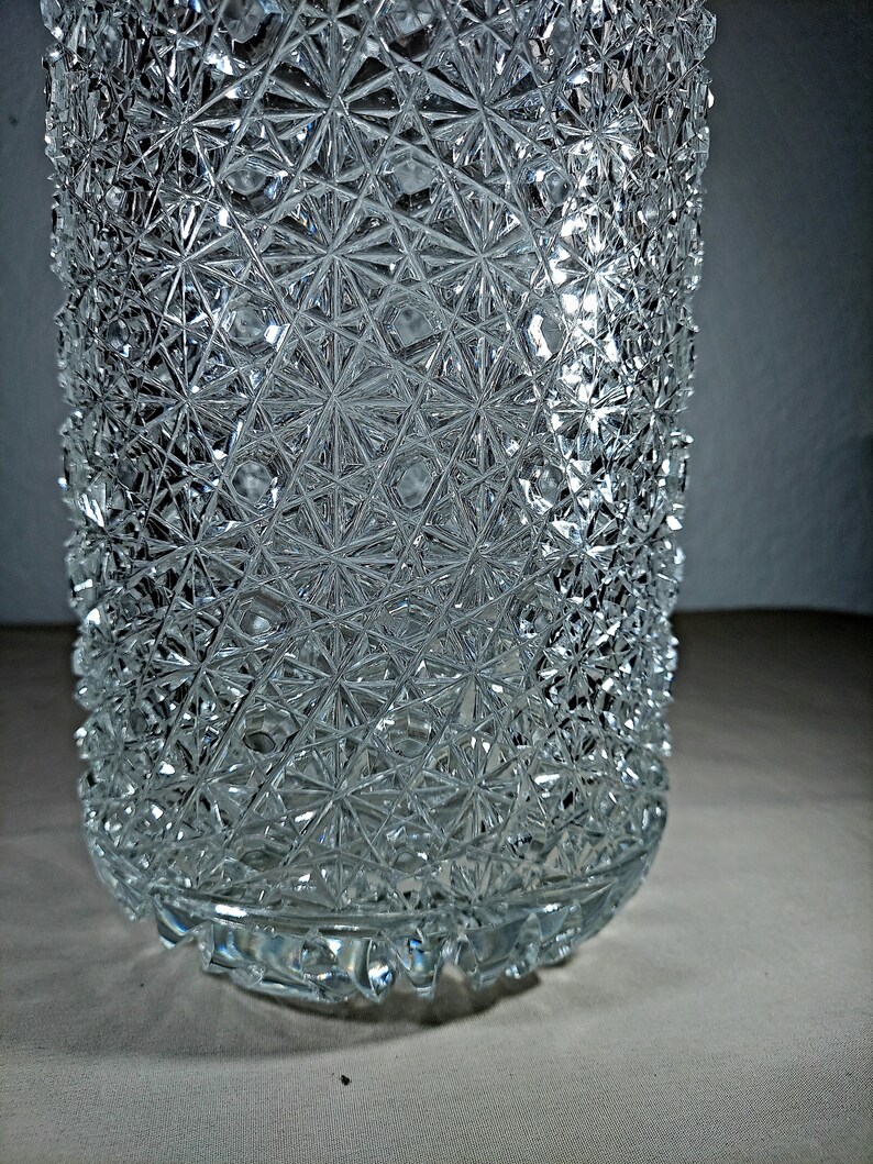 Antique Rare Libbey ABP Vase American Brilliant Period - Etsy