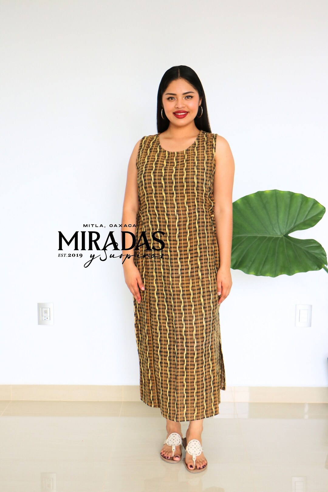 Mexican Loom Dress. Traditional Dress. Handmade Dress. Comfortable ...