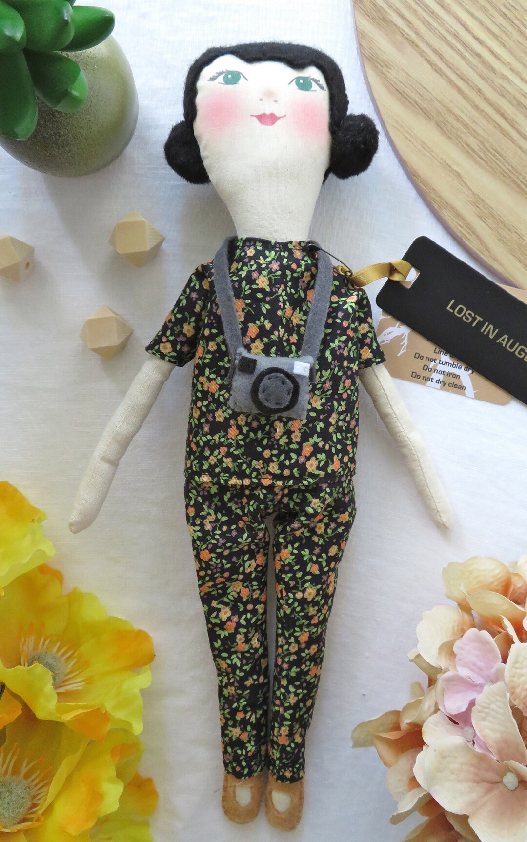Dani Doll, Cloth Doll, Art Doll, Rag Doll - Etsy
