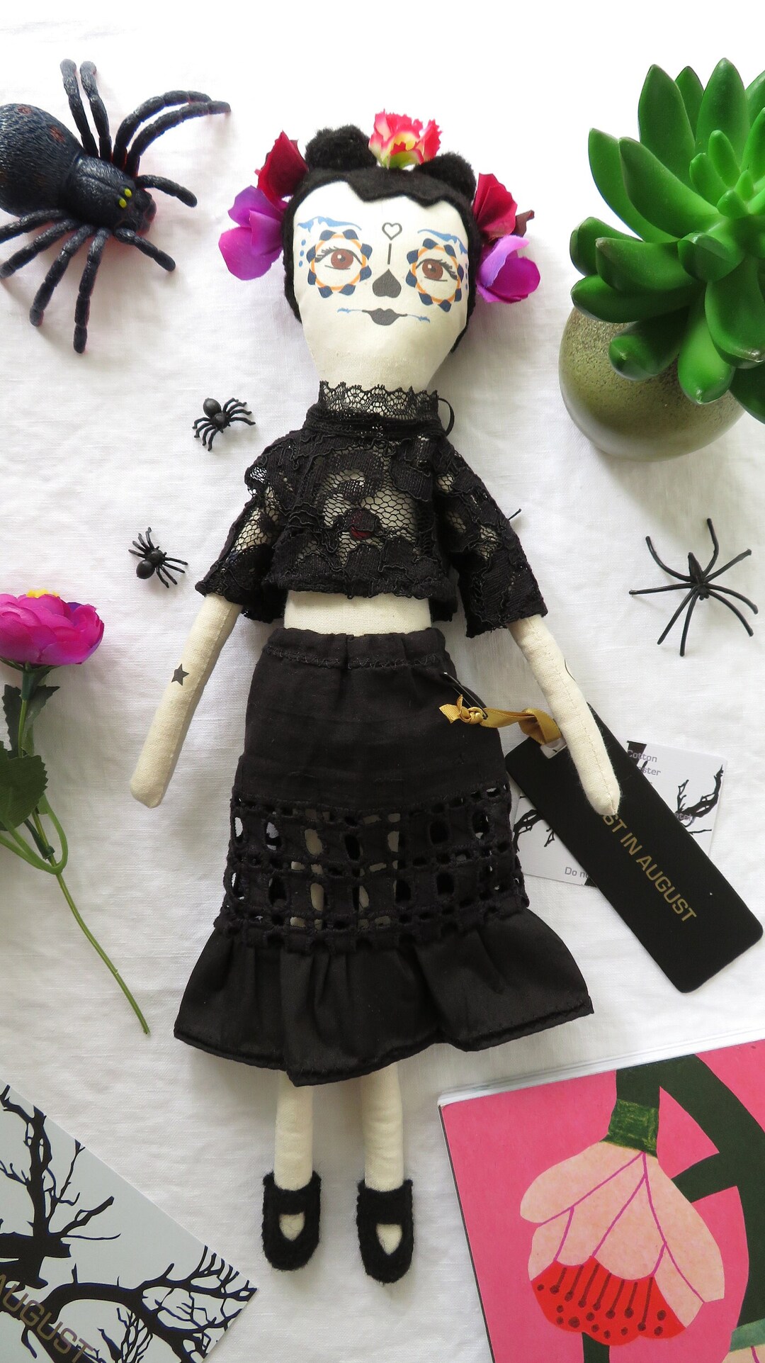 Maya Doll, Cloth Doll, Art Doll, Tattoo Doll - Etsy