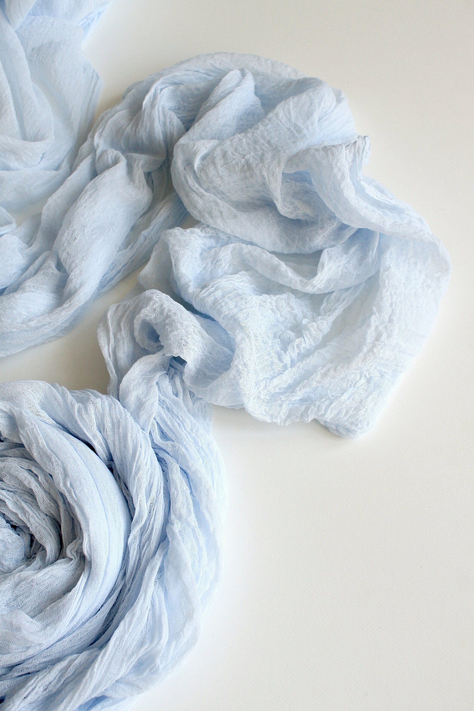 Ice Blue Runner Light Blue Table Runner Wedding Decorations - Etsy