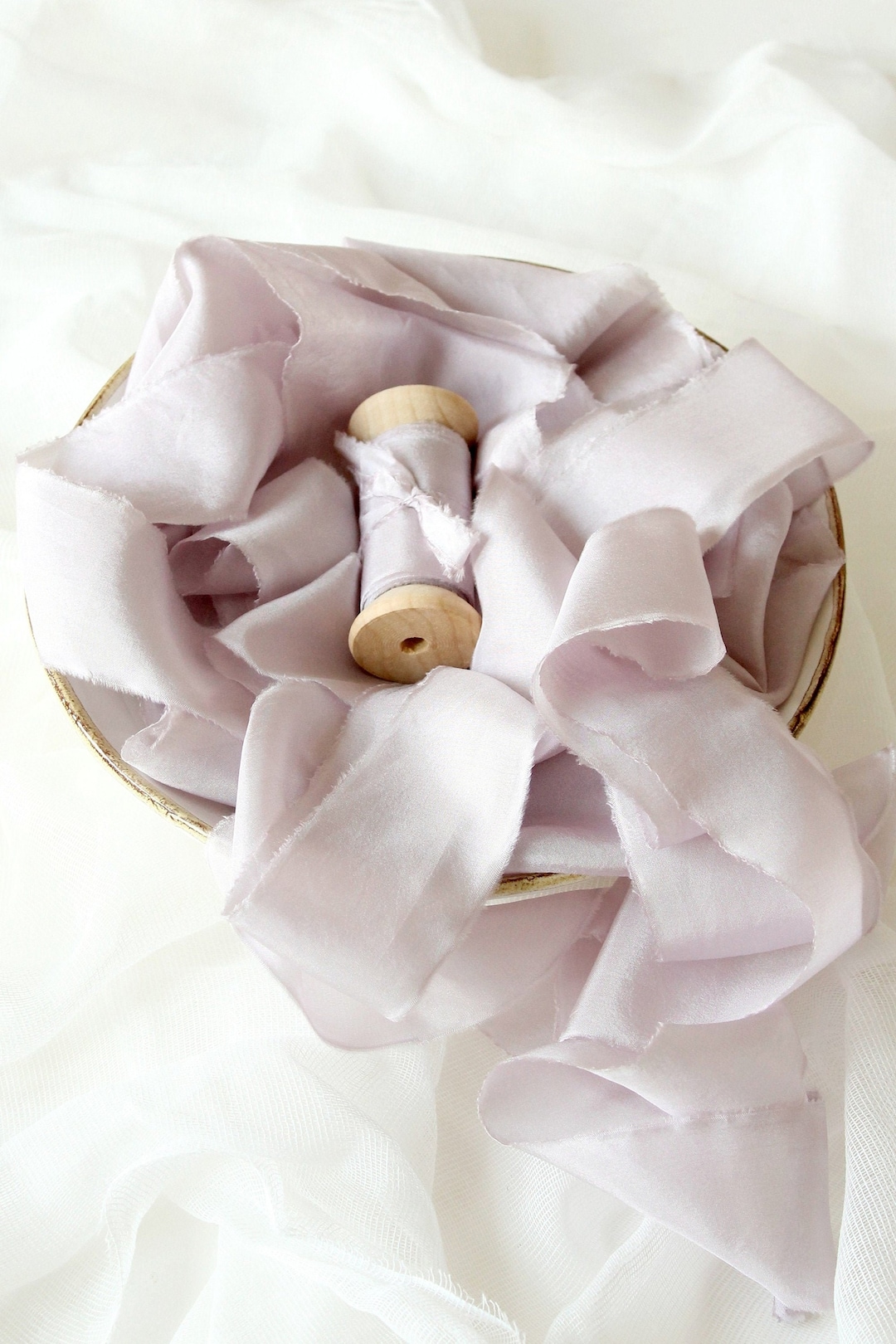 Mauve Silk Ribbon Silk Habotai Ribbon Lavender Ribbon Wedding Silk Sash ...