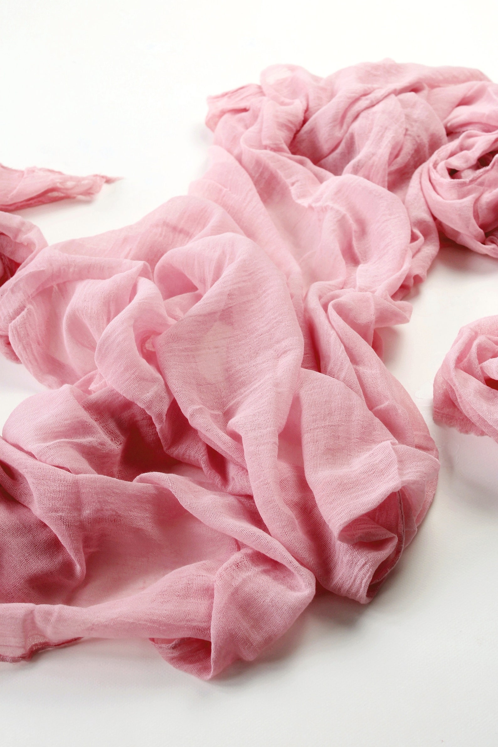 Pastel Pink Gauze Runner Pink Table Runner Flamingo Pink Drape - Etsy