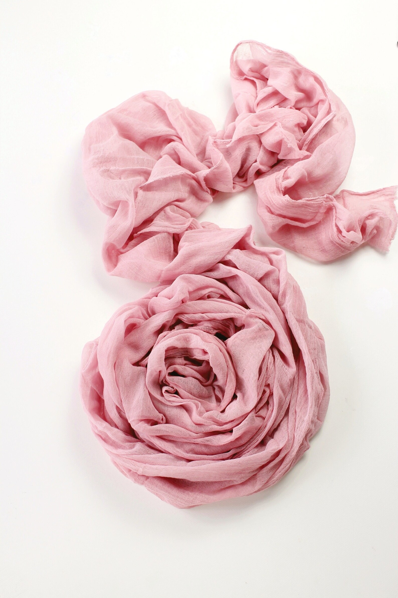 Pastel Pink Gauze Runner Pink Table Runner Flamingo Pink Drape - Etsy
