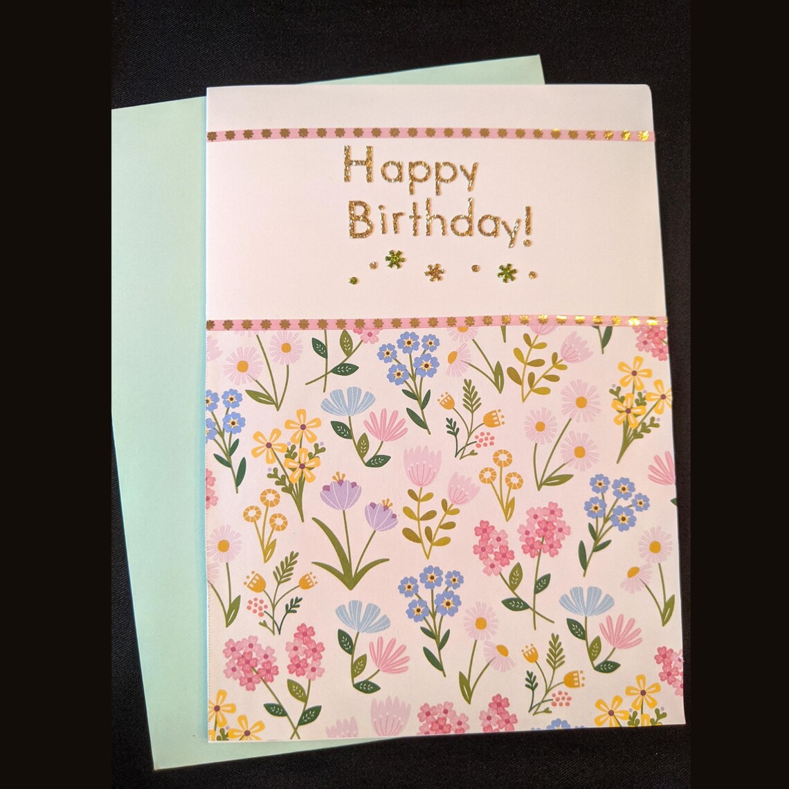 Happy Birthday Card Envelope Included Handmade 5x7 Inches - Etsy