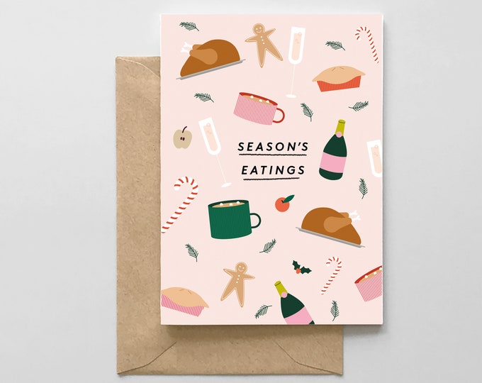 Funny Christmas Greeting Card W/ Envelope (1 Card) Merry Christmas ...