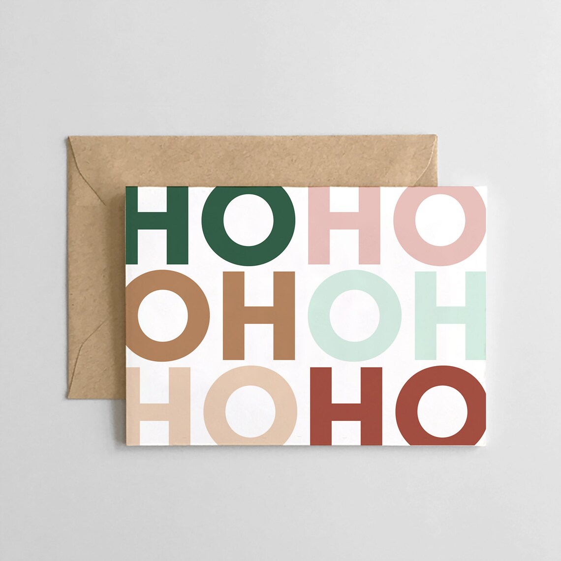 HOHOHO: Boxed Set of 6 Cards - Etsy