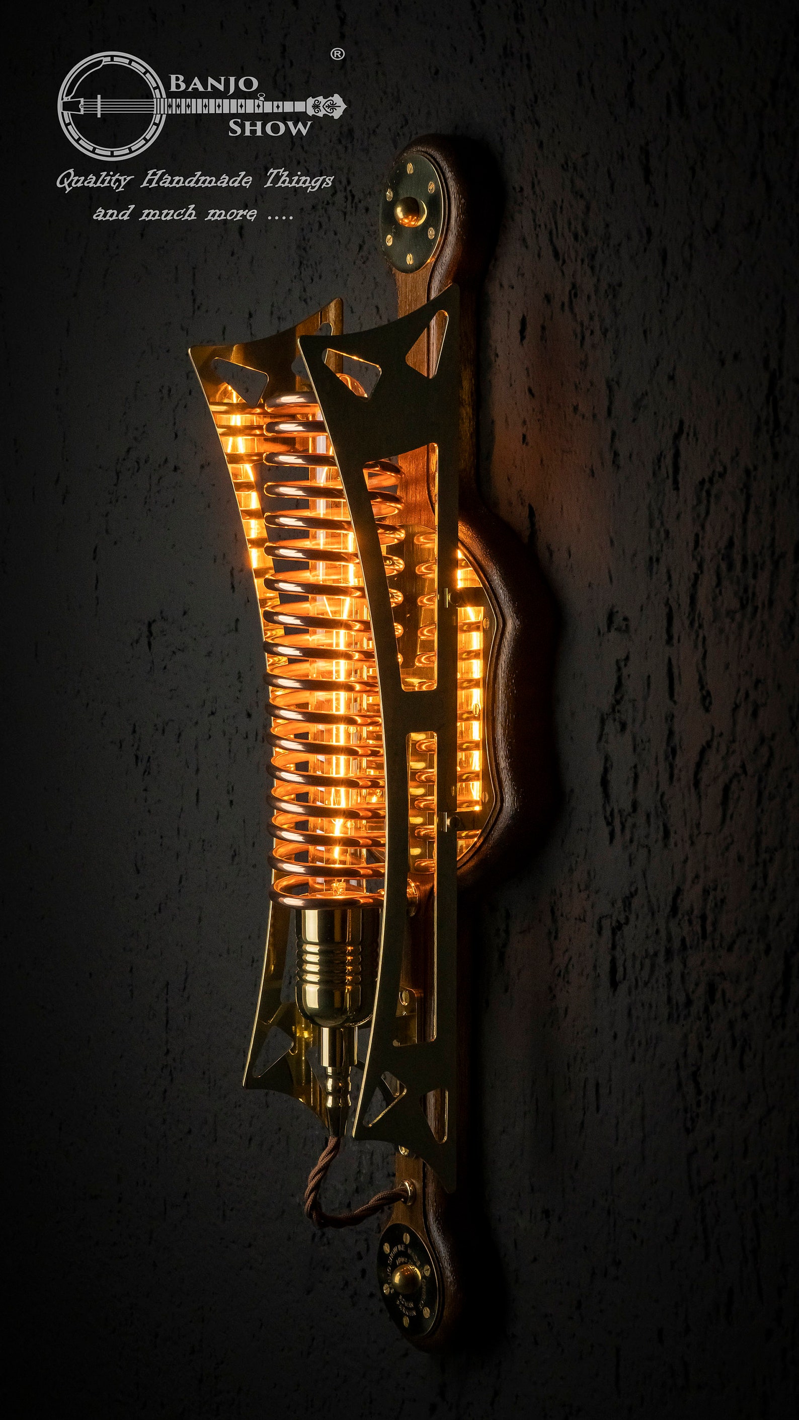 Steampunk Wall Lamp wasp this is a Pre-order for - Etsy