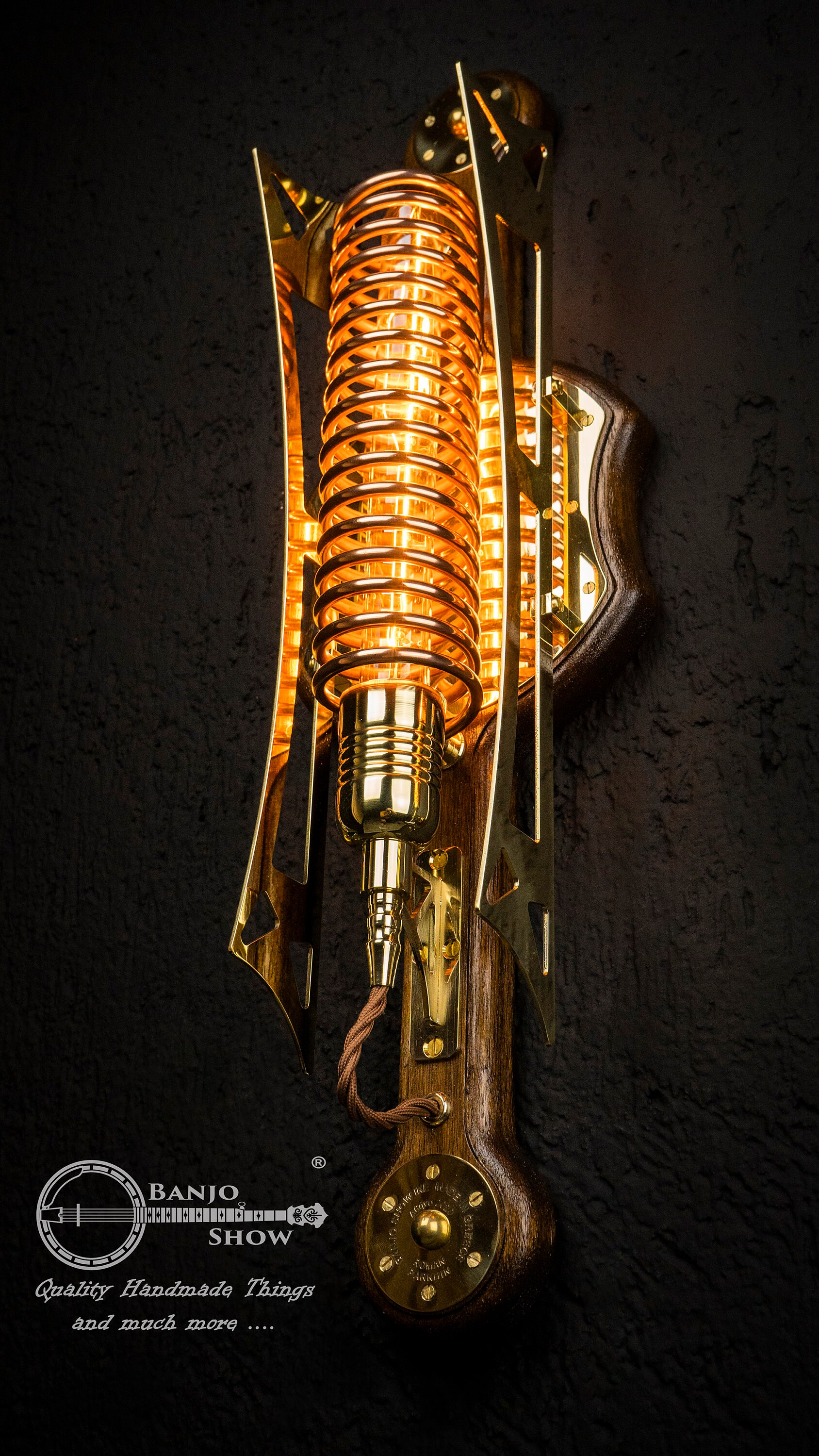 Steampunk Wall Lamp wasp this is a Pre-order for - Etsy