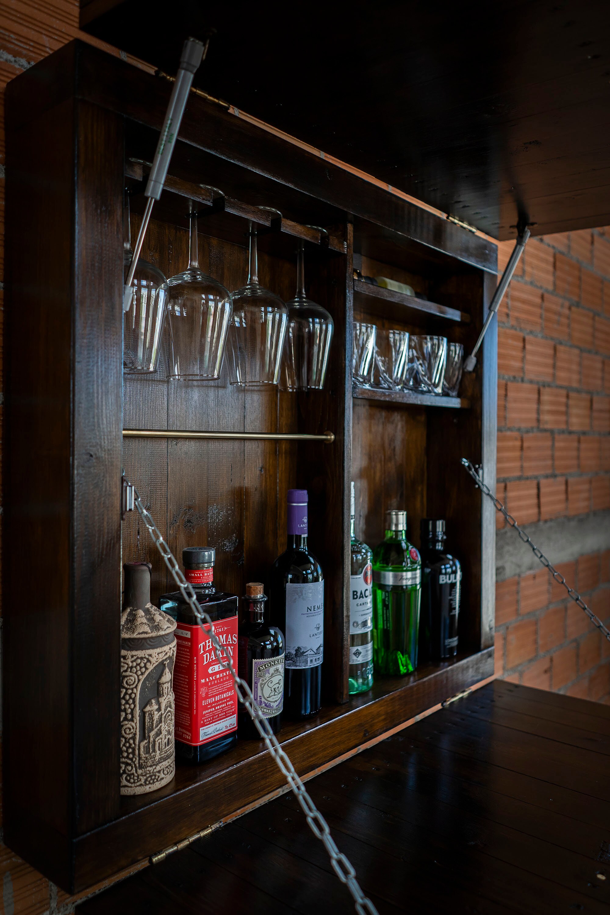 Murphy Bar Home Bar Liquor Cabinet Bar Cabinet on Wall | Etsy Australia