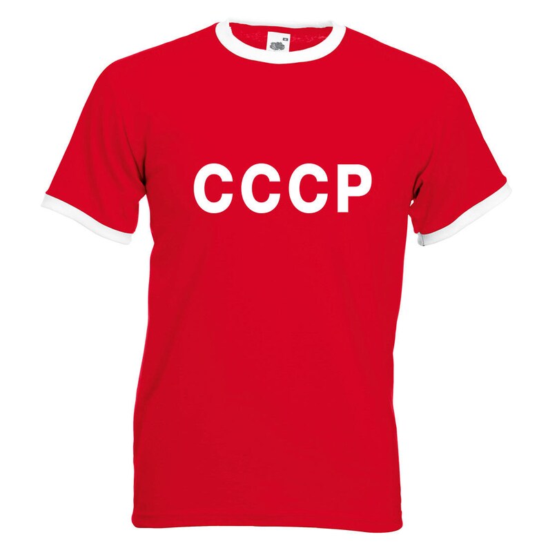 Adults CCCP Soviet Union Retro Football T-shirt With Free - Etsy UK