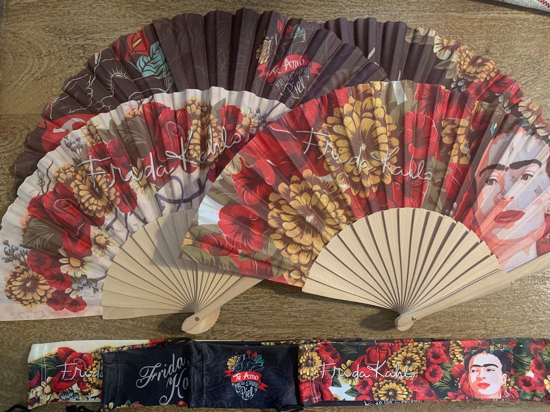 Kahlo Spanish Hand Fan - Etsy