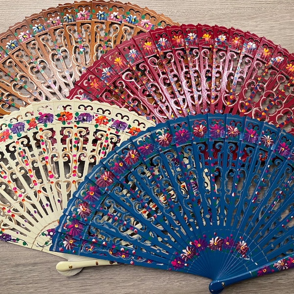 Spanish Hand Fan - Etsy
