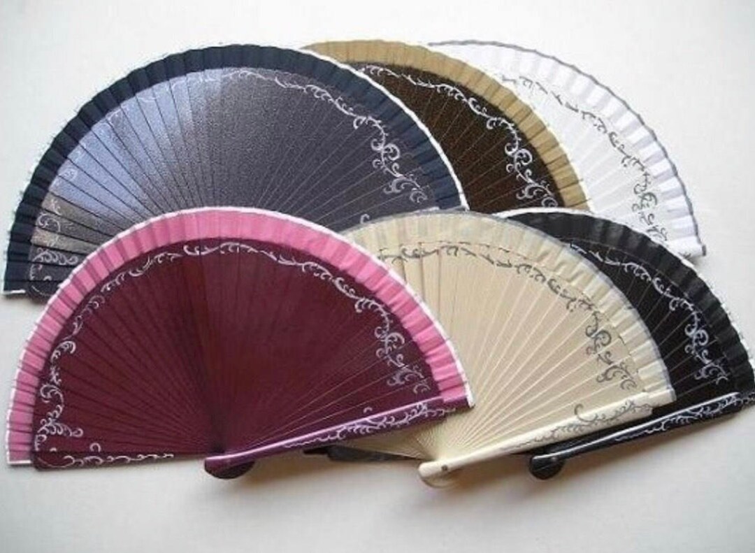 Sparkly Handmade Hand Held Fan - Etsy