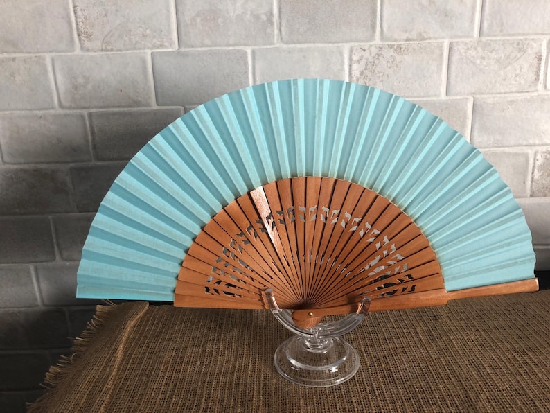 JUMBO COLORED SPANISH Hand Fan - Etsy