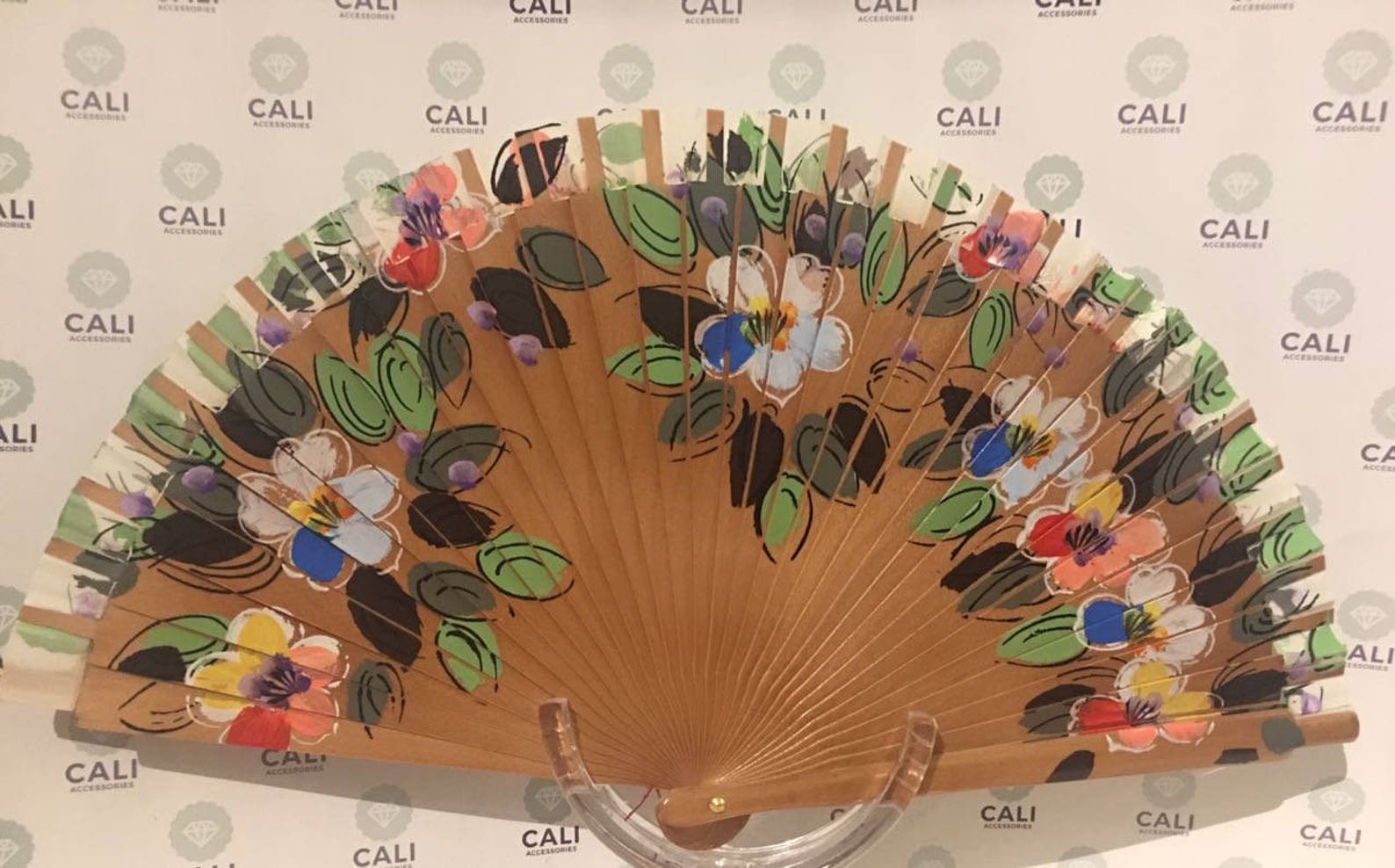 Floral Marine Hand Held Fan - Etsy