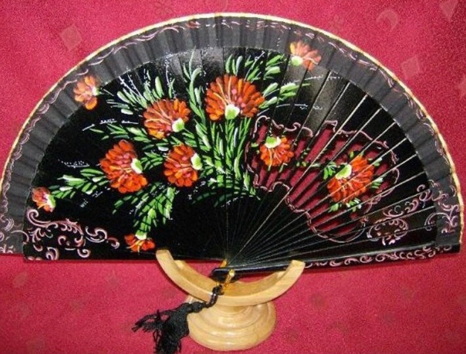 Classic Flamenco Fan - Etsy