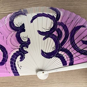 WAVES SPANISH Hand Fan - Etsy
