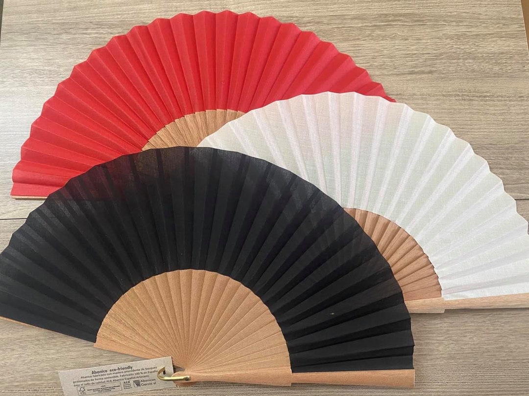 ECO-FRIENDLY Spanish Hand Fan - Etsy