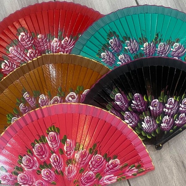 Spanish Hand Fan - Etsy
