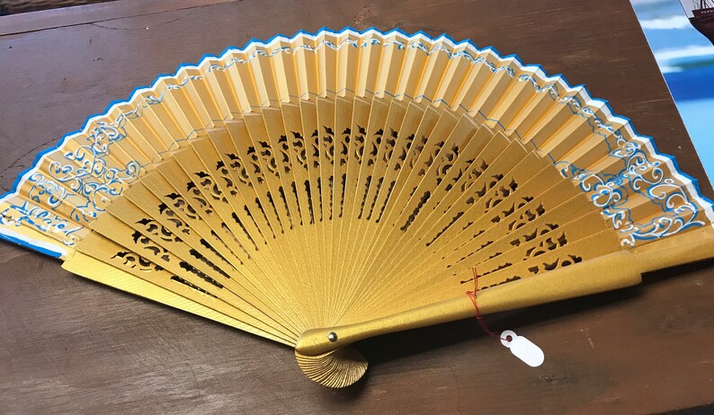 Greek Inspiredhand Held Fan | Etsy