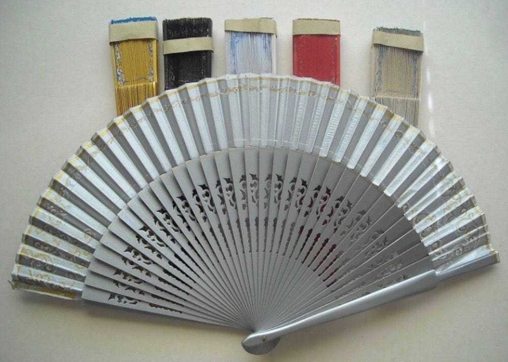 Greek Inspiredhand Held Fan | Etsy