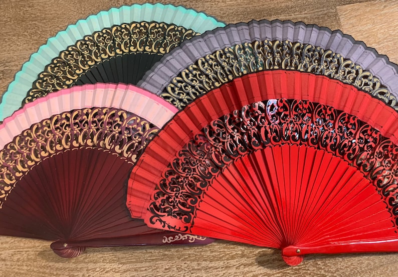 TURKISH SPANISH HANDFAN - Etsy