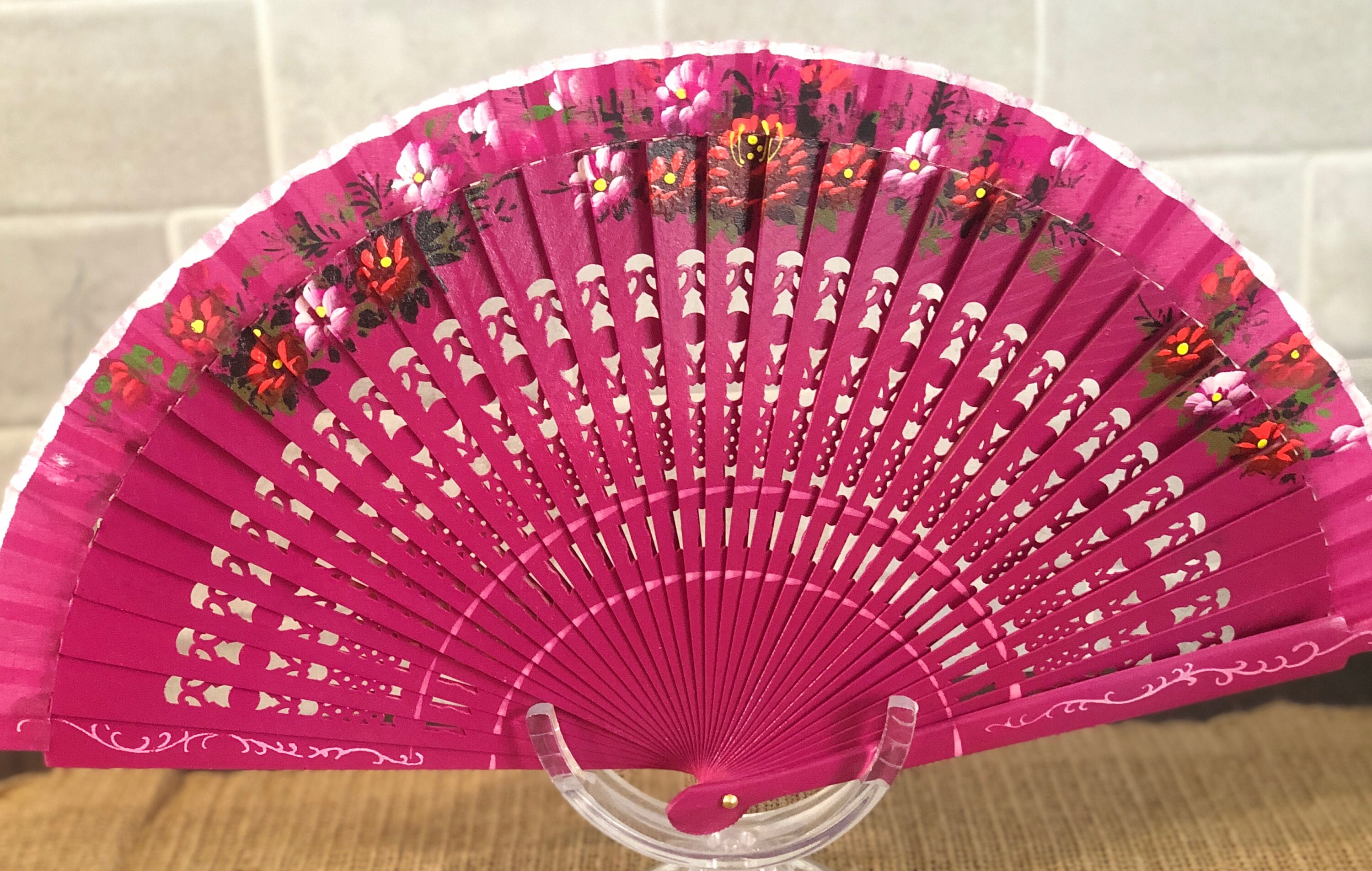 FLORENCIA Spanish Hand Held Fan | Etsy