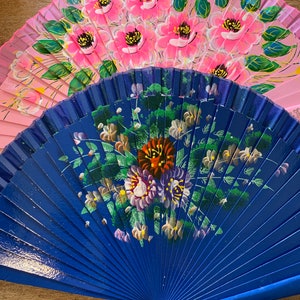 IBIZA SPANISH Hand Fan - Etsy