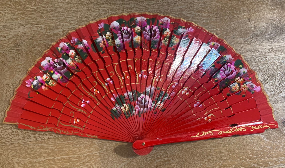 CLASSY SPANISH Hand FAN - Etsy
