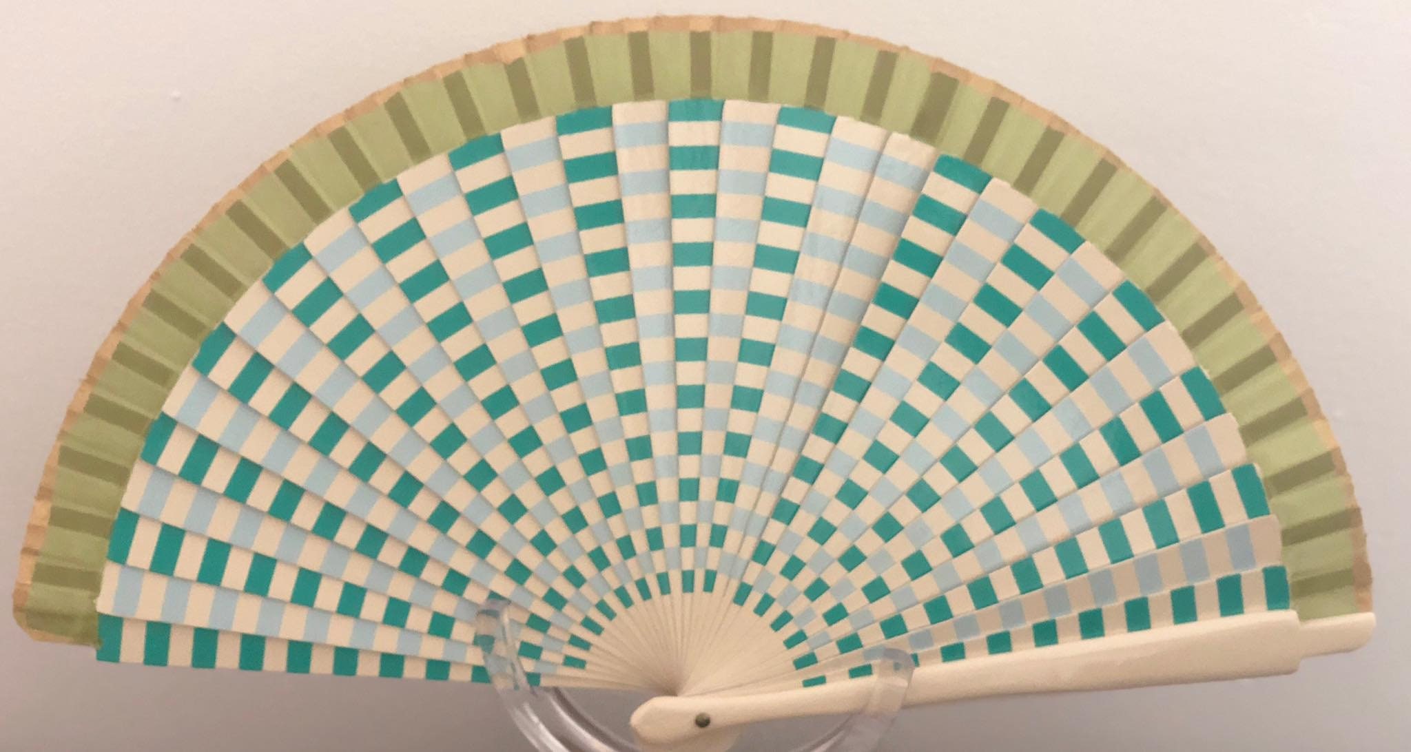 Tweed Handmade Handheld Spanish Fan - Etsy