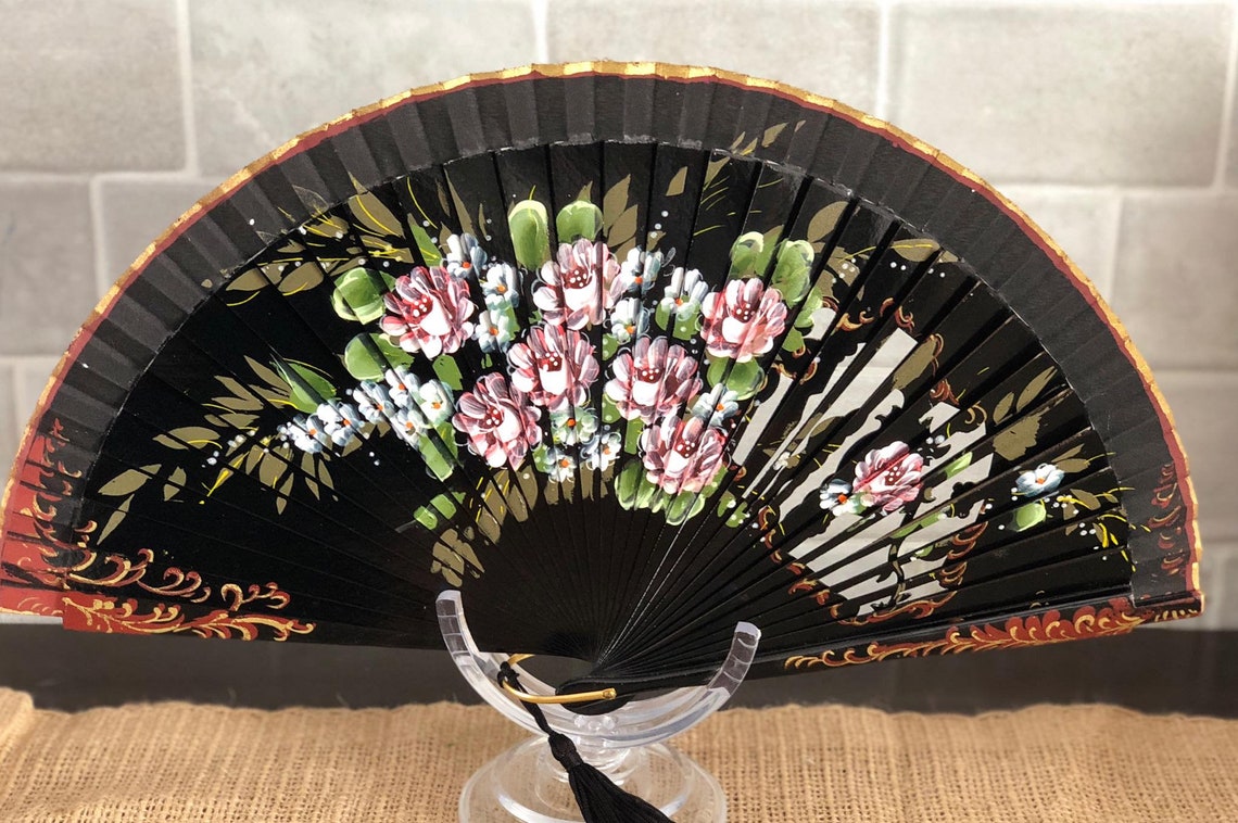 Fire Corner Handmade Handheld Fan - Etsy