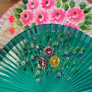 IBIZA SPANISH Hand Fan - Etsy
