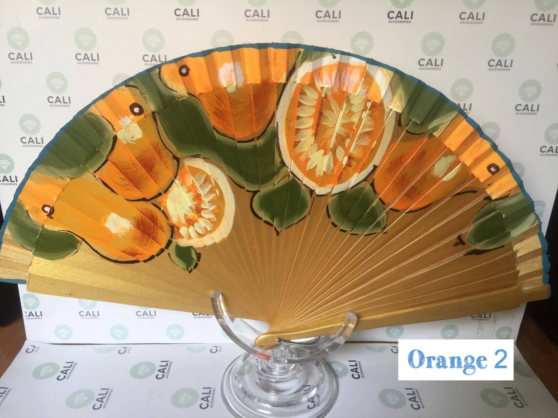 Fruit Hand Held Fan | Etsy