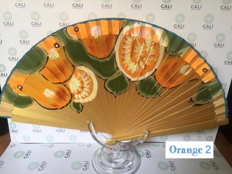 Fruit Hand Held Fan - Etsy