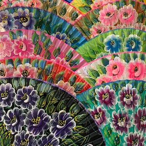 IBIZA SPANISH Hand Fan - Etsy