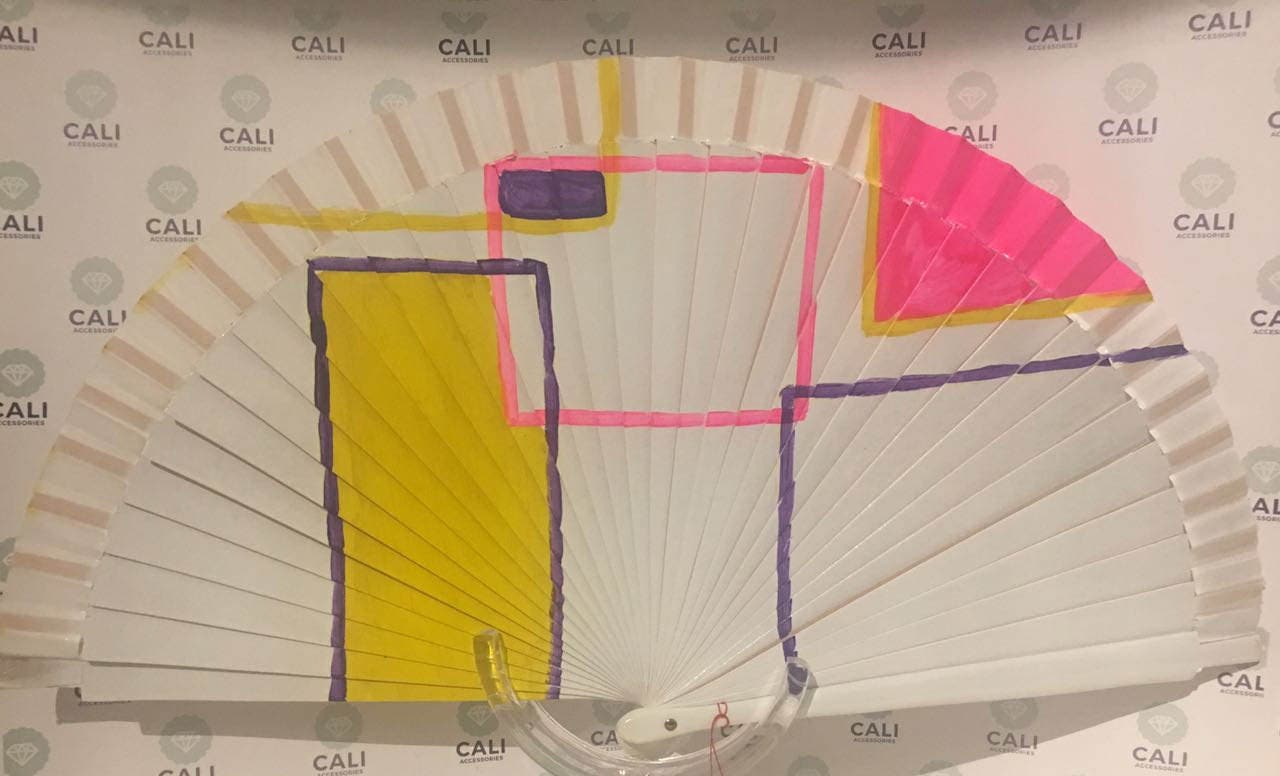 Minimalist Style Handmade Hand Held Fan | Etsy