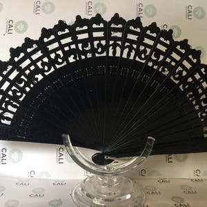 Goth Hand Held Fan - Etsy
