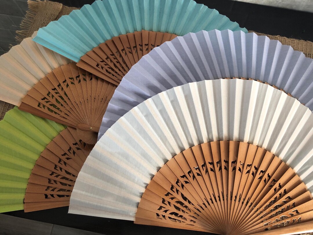 JUMBO COLORED SPANISH Hand Fan - Etsy