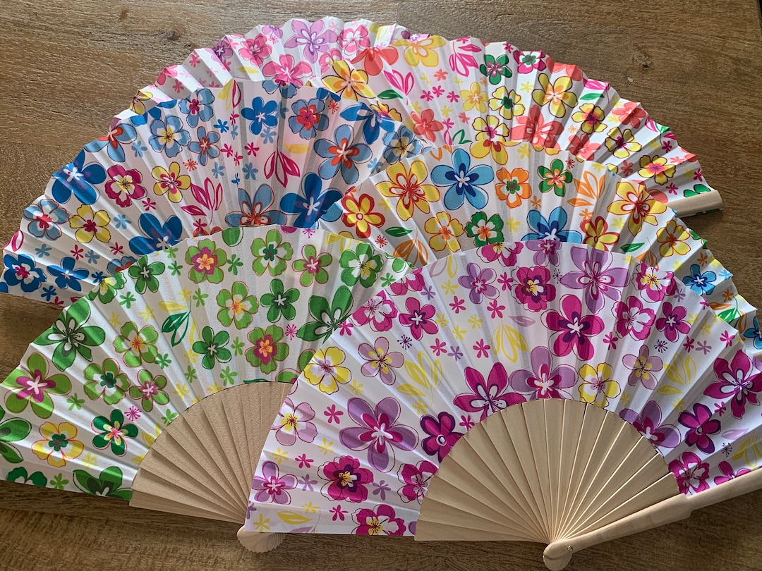 HIPPIE HAND FAN - Etsy