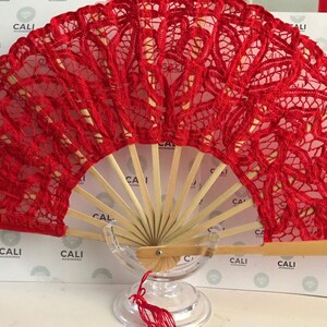 Lace Hand Fan Assorted Colors - Etsy