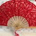 Lace Hand Fan Assorted Colors - Etsy