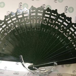 Goth Hand Held Fan - Etsy