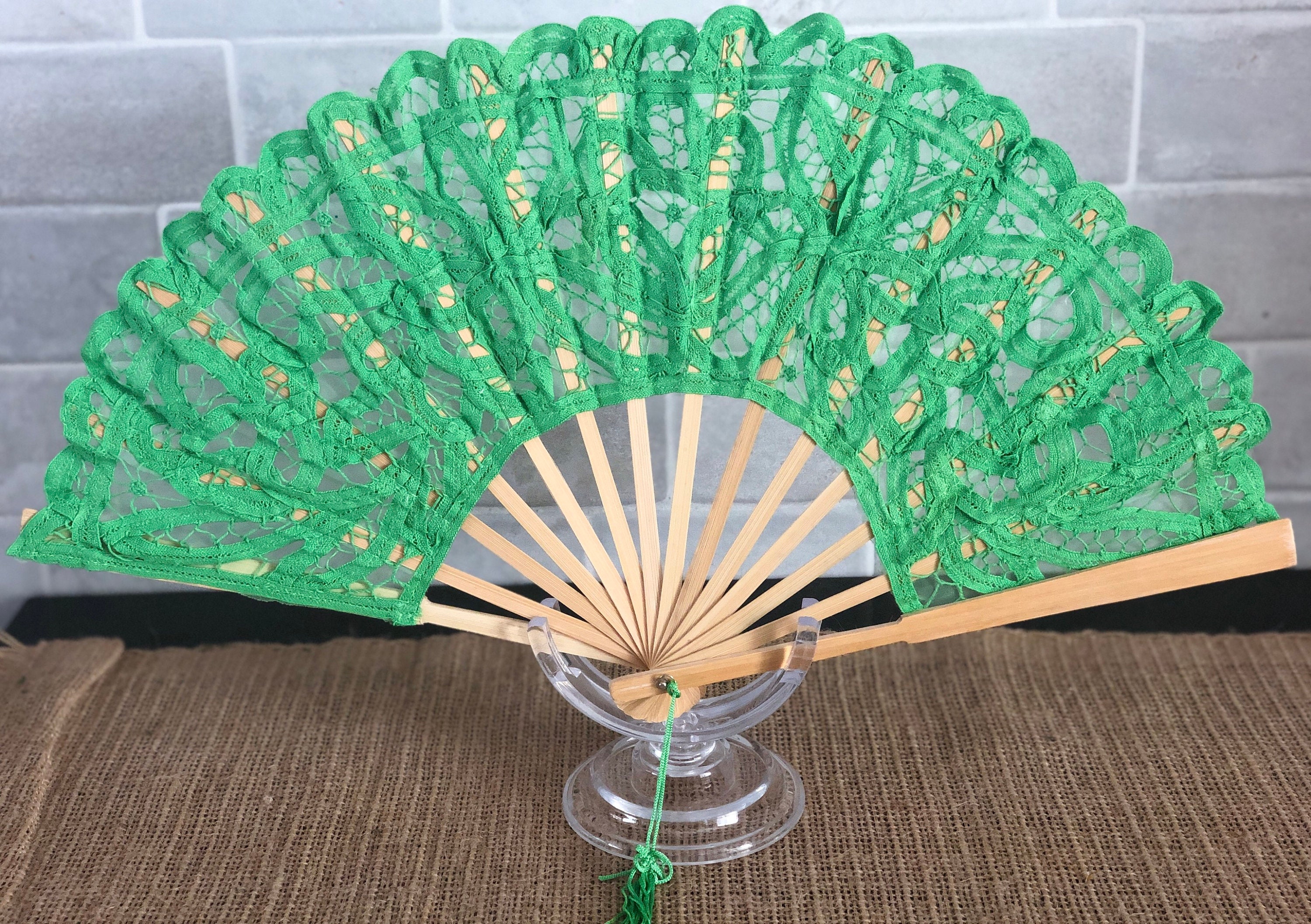 Lace Hand Fan Assorted Colors - Etsy