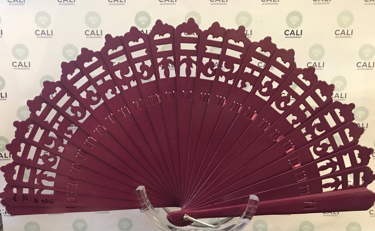 Goth Hand Held Fan - Etsy