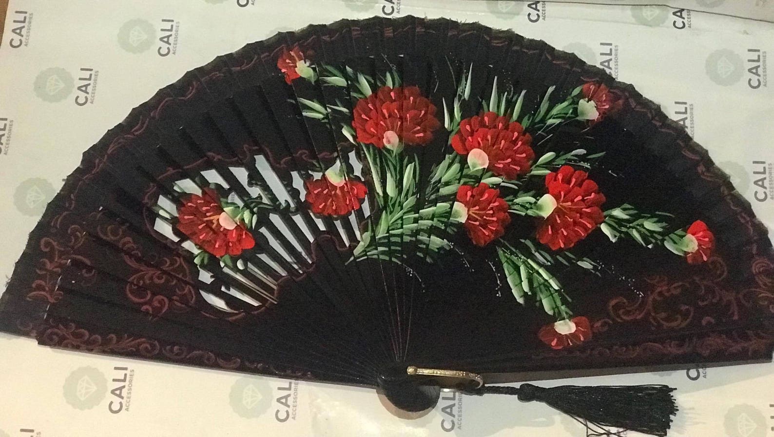 Classic Flamenco Fan - Etsy