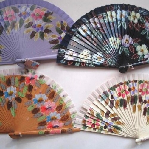 Elegant Beautiful Design Hand Fan Hand Held Fan Wedding - Etsy